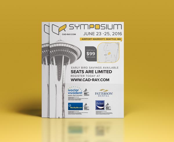 CAD-RAY Symposium Collateral | Jim Schaper Designs